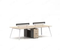 China Executive Office Desks Furniture Sets  2200W X 1800D X 750H Mm Staff Workstation for sale
