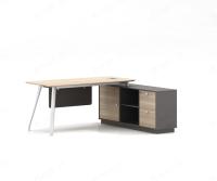 China Executive Office Desks Furniture Sets  2200W X 1800D X 750H Mm Staff Workstation for sale