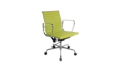China Green Black Pu Leather High Back Office Chair Executive Task Ergonomic Computer Desk for sale