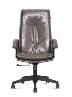 China High Back Leather Office Swivel Chairs 3d Base 2.5mm Mechanism BIFMA for sale
