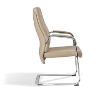 China 20GP 62cm Leather Office Task Chair Ergonomic Executive Desk Chair PU Armrest Padding for sale