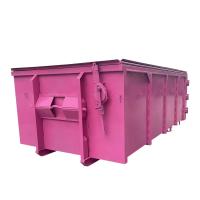 China CE Certified Hook Lift Bin 8 - 30m3 Capacity Roll Off Dumpster Waste Management Solution for sale