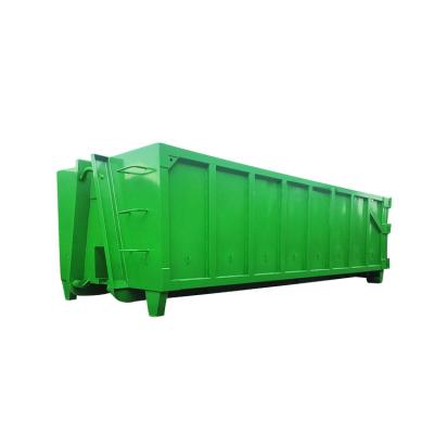 China Roll on Roll Off Dumpster Waste Receptacles Hook Bin 30 Cubic Meter Container for sale
