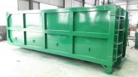China Heavy Duty open top container 5ft 6ft 7ft high Waste Container For Construction Demolition for sale