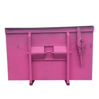 China Reinforced Cor Ten Steel Roro Bin Roll Off Dumpster For Agriculture Demolition Coastal Waste Handling for sale