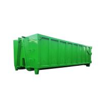 China 20 / 30 / 40 Yard Roll Off Dumpster Corrosion Proof Steel For Roofing Landscaping for sale