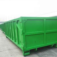 China Multi Purpose Hook Lift Skip Bin Fireproof Weatherproof Roll On Roll Off Dumpster Container for sale