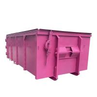 China Recycling Hook Lift Bin Heavy Duty Steel Waste Container 8CBM 35CBM for sale