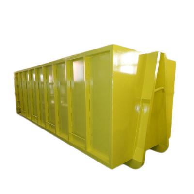 China 20 Cubic Yard Roll Off Dumpster , Industrial RORO Dumpster For Heavy Scrap for sale