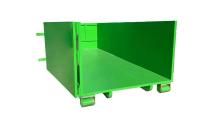 China Heavy Duty Hook Lift Bin 10CBM 15CBM 20CBM For Scrap Metal / Demolition for sale