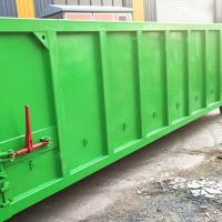 China Heavy Duty Hook Lift Bin 10CBM 15CBM 20CBM For Scrap Metal / Demolition for sale