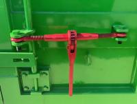 China Heavy Duty Hook Lift Bin 10CBM 15CBM 20CBM For Scrap Metal / Demolition for sale