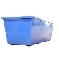 China OEM Waste Management Metal Skip Heavy Duty Outdoor Waste Bin For Recycling for sale