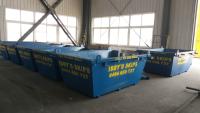 China Heat Resistant Steel Skip Bin 5-12m3 Capacity For Desert Climate for sale