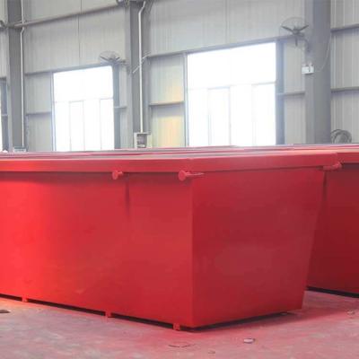 China 4m3 6m3 8m3 Skip Garbage Bin , Waste Management Roll Off Dumpster Bin for sale