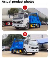 China Mobile Skip Bin Trailer - Easy to Move and Load for sale