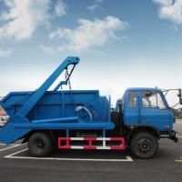 China Industrial Waste Recycling Gantry Bins , Merrell Dumpster Steel Skip Bin With Wheels Available for sale
