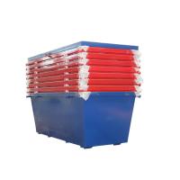 China 4m3 6m3 8m3 Skip Bins Container Skip Garbage Waste Bins for sale