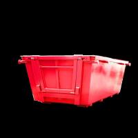 China 6 Cubic 6m Front Load Construction Trailer Dumpster Skip Bins Crap Metal Waste Management Bin for Home Use Scrap Metal Bin for sale