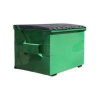 China 3-8M3 Industrial Steel Front Lift Bin Skip Bin Hotels Restaurants Waste Recycling for sale