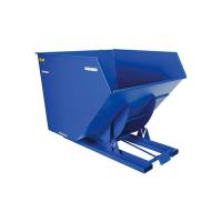 China Metal Forklift Tipper Bins Self Dumping Tipping Bin Forklift Waste Bins Attachment for sale