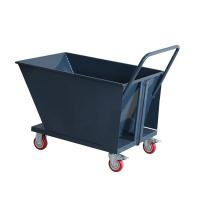 China Forklift Attachment Self Dumping Hopper Waste Scrap Metal Recycling Bin Dumpster for sale
