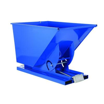 China Forklift Tipping Bin / Steel Tipper Bin / Self Dump Hopper for sale