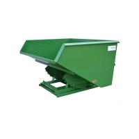 China Original Metal Self Dumping Hopper Waste Bin Steel Dumpster Waste Tipping Bins for sale