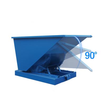 China Standard Quick Release Steel Dumping 2 Cubic Yard Hopper for sale