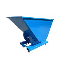 China Rugged Self Dumping Scrap Metal Hopper Steel Tipping Bin for sale