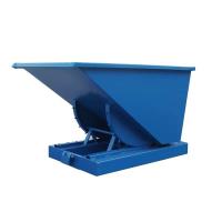China Forklift Self Dumping Hopper Waste Bin Tilt Bucket Tipping Skip Bins Customized for sale