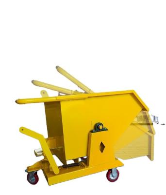 China Mobile Self Tipping Hopper For Construction Mining Waste Management for sale