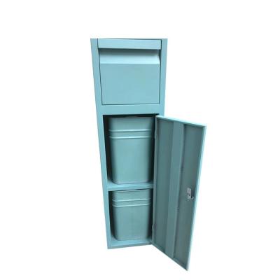 China 4 - 5mm Floor Custom Stainless Steel Garbage Bin Recycling Bin Battery Recycle Bin for sale