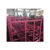 China Durable Metal Rack Shelves Rust Resistant Foldable Warehouse Storage Rack Shelves for sale