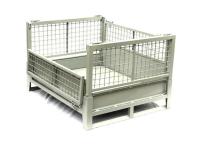 China Customized Steel Logistics Cage Fodable Turnover Cage Galvanized for sale