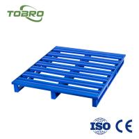 China Industrial Stackable Wire Mesh Steel Pallet Cage Foldable Steel Mesh Box Pallet for sale