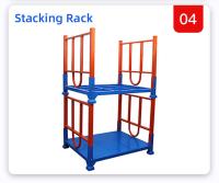 China Industrial Warehouse Stackable Steel Pallet Storage Racks Heavy Duty 1000 Liter Hour Waste Treatment for sale