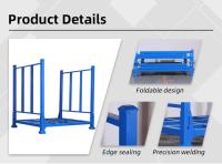 China Steel Pallet Warehouse Stores Stackable Metal Shelves 200kg Heavy Duty Industrial Storage System for sale