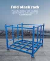 China Steel Pallet Warehouse Stores Stackable Metal Shelves 200kg Heavy Duty Industrial Storage System for sale