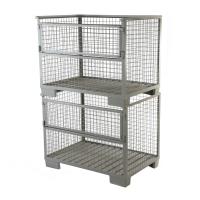 China 1500kg Steel Logistics Trolley Warehouse Transport Durable Strong Heavy Duty Reinforced Structure for sale