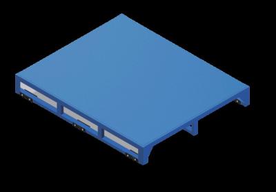 China Steel Pallet Storage Logistic 1500kg Heavy Duty Commercial Warehouse System Durable Construction for sale