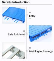 China Durable Strong Steel Pallet Frame 1200mm Length 1000mm Width Corrosion Resistant Warehouse for sale