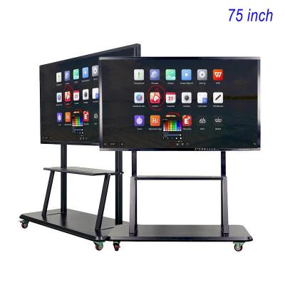 China 4K 350cd/M² All In One Interactive Whiteboard Smart Flat Panel For Classroom And Education for sale