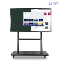 China 85-Inch Ultra HD Interactive LCD Touch Screen Display 3840x2160 with 20-Point Multi-Touch for Conference Rooms for sale