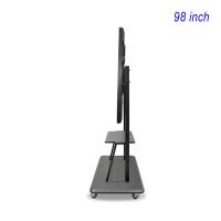 China 98-Inch 4K Interactive Whiteboard with 3840×2160 Resolution, 20-Point Touch and 300-350cd/m² Brightness for sale