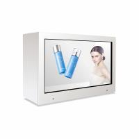 China 55 Inch 1080P Transparent LCD Display 350cd/m² Brightness Dual OS Touchscreen for sale