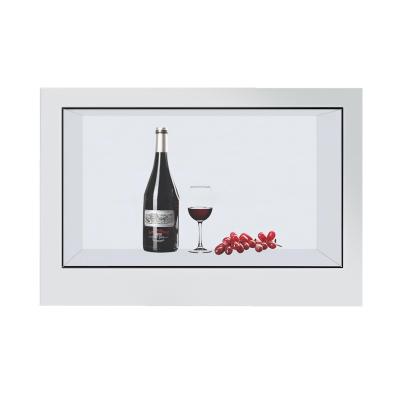 China Touch Sensitive Transparent LCD Display 55 Inch Clear Screen for Museums Retail for sale
