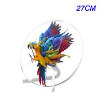 China 3D Holographic LED Fan Display 64.5×64.5cm with 175W Power and 3000cd/m² Brightness for Conference Advertising for sale