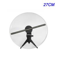 China 3D Holographic LED Fan Display 64.5×64.5cm with 175W Power and 3000cd/m² Brightness for Conference Advertising for sale