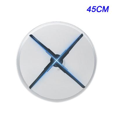 China Dustproof 45cm Smart WiFi 3D Hologram Projector Fan 175W for Airports Hotels for sale